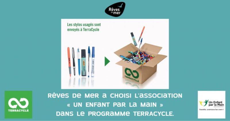 Un enfant par la main - Programme Terracycle - Education - Rêves de mer